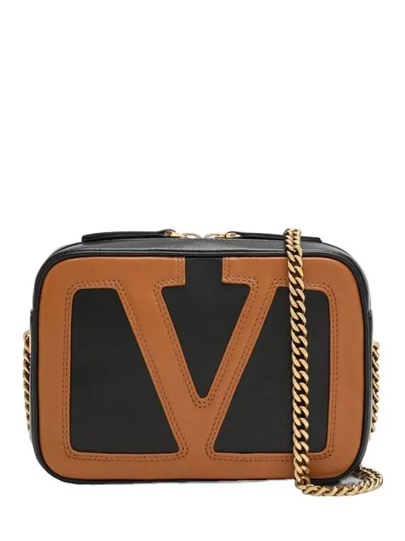 Valentino Garavani Viva Superstar Chain Belt Bag - Black