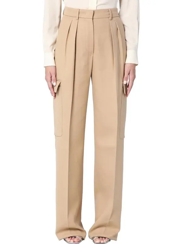 Sportmax Cargo Wide Leg Trousers - Blue