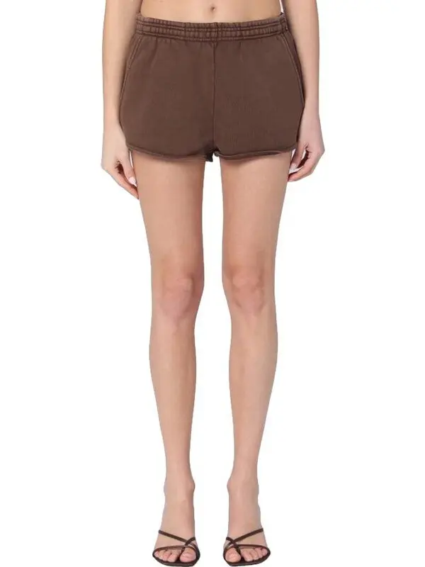 ENTIRE STUDIOS Cotton Flared Trousers - Brown