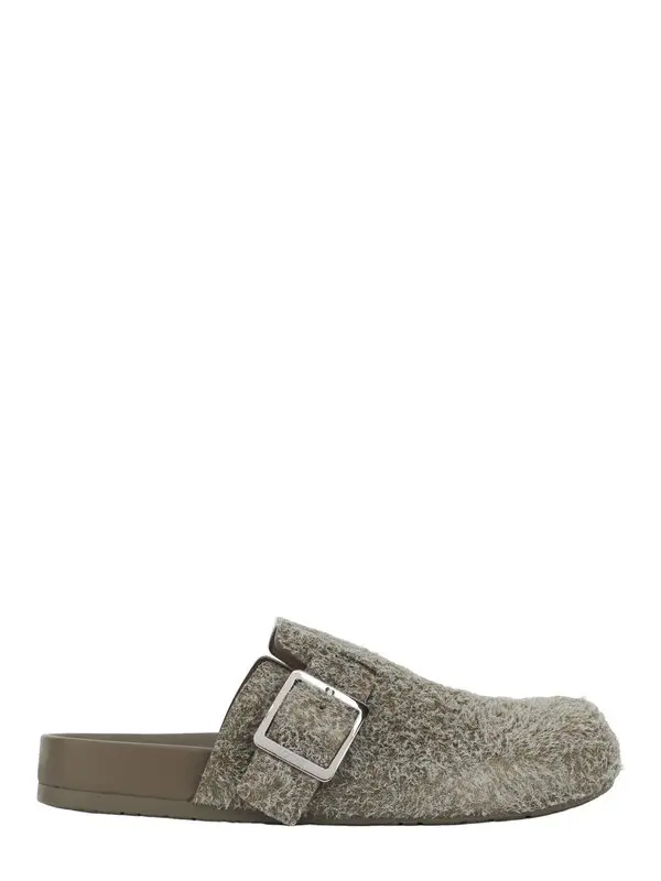 Loewe Ease Buckle Mule - Green