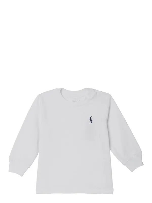 Polo Ralph Lauren Cotton Jersey T-shirt With Logo - White