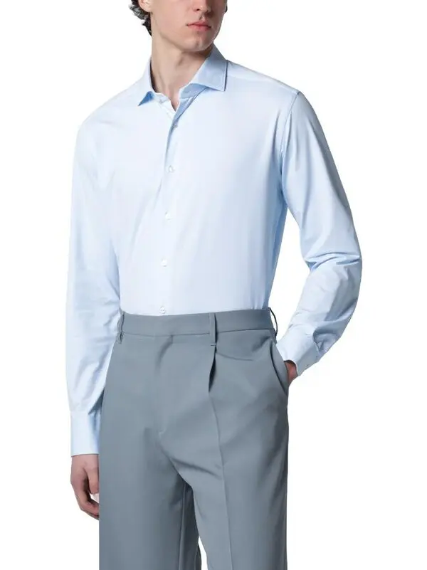 XACUS Active Tailor Fit Shirt - Light Blue