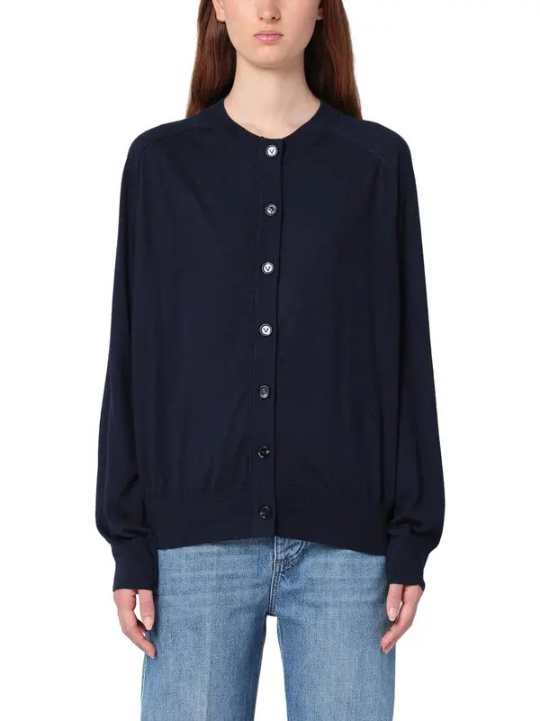 Bottega Veneta Cashmere Cardigan - Blue