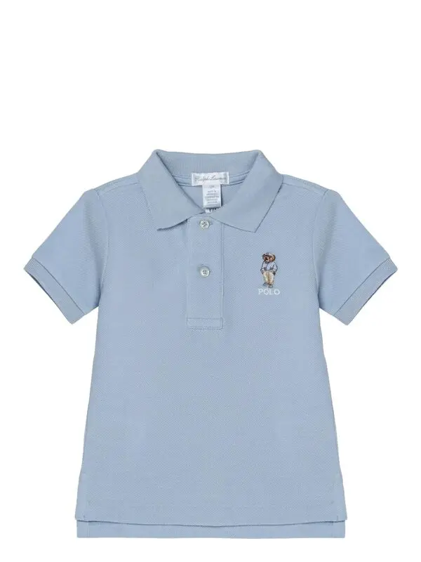 Polo Ralph Lauren Polo Shirt With Logo - Blue