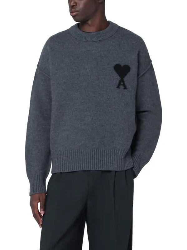 Ami De Coeur Sweater - Grey