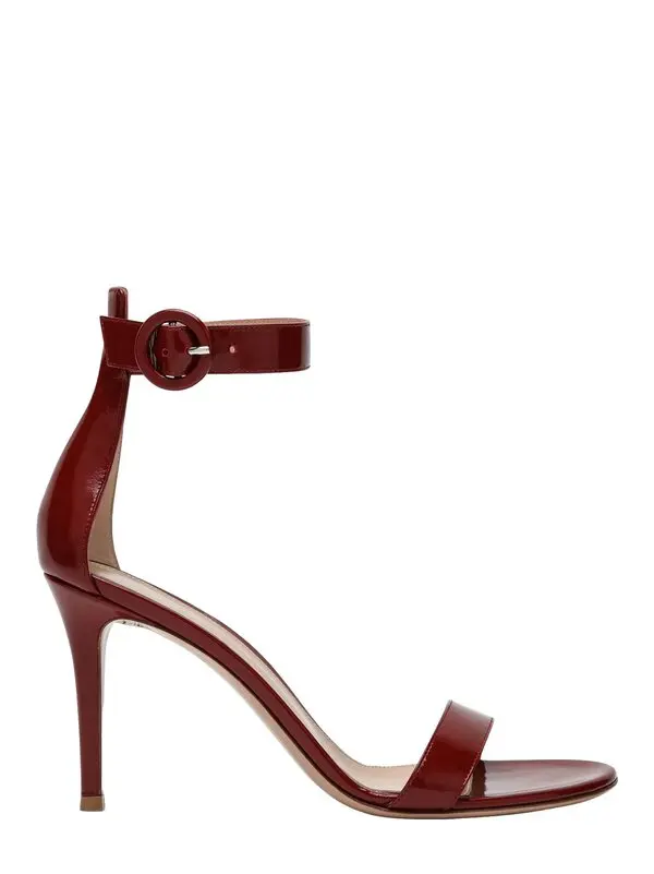 GIANVITO ROSSI Portofino 85 Sandal - Red