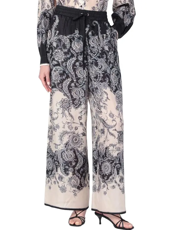 Zimmermann Printed Wide Leg Trousers - Multicolor