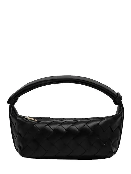 Bottega Veneta Mini Wallace Bag - Black