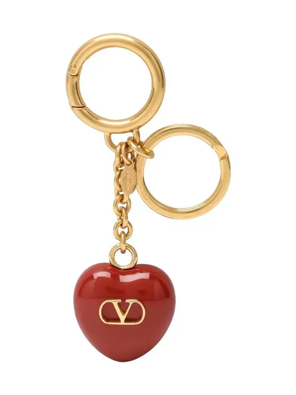 Valentino Garavani Coeur Royal Bag Charm Keyring - Metal