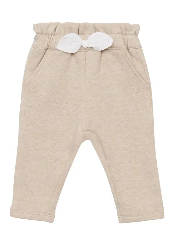 Chloé Cotton Trousers - Beige