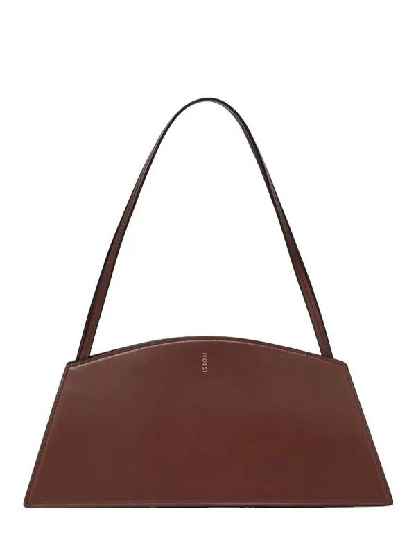 NOESI Smooth Leather Bag - Brown