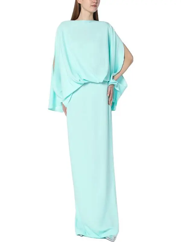 TALLER MARMO La Maddalena Long Dress - Light Blue