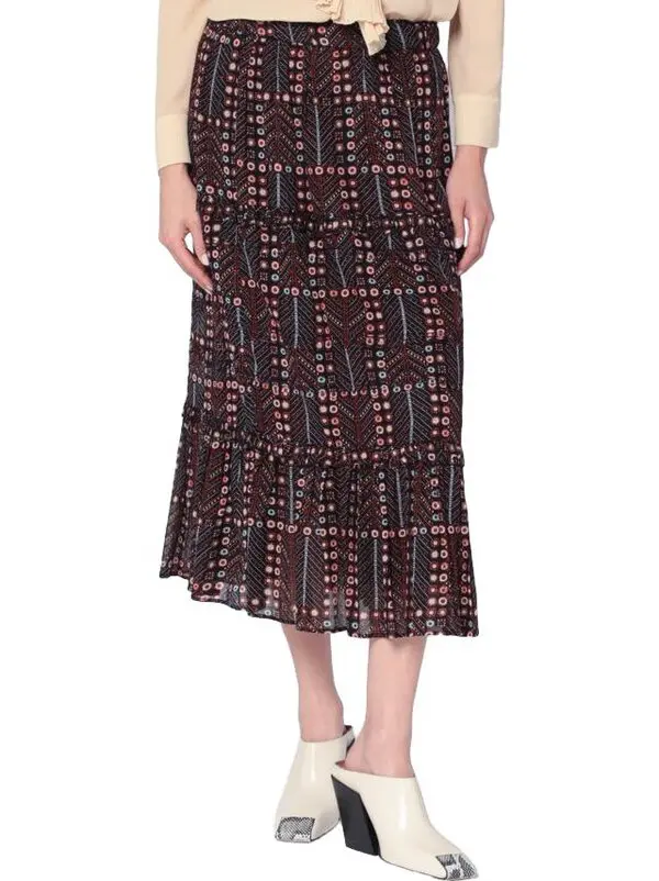 Isabel Marant Diya Printed Skirt - Multicolor