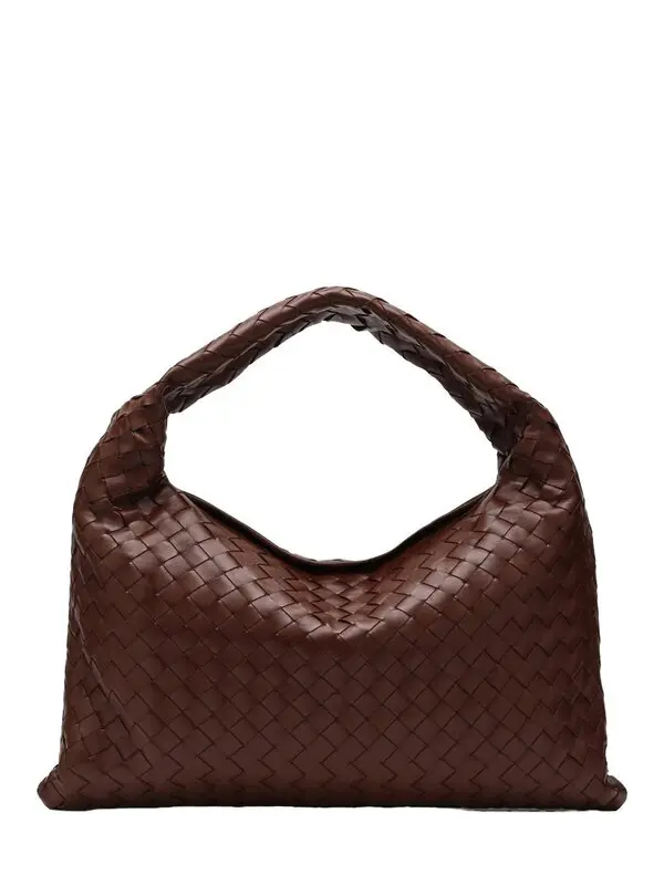 Bottega Veneta Hop Small Shoulder Bag - Brown