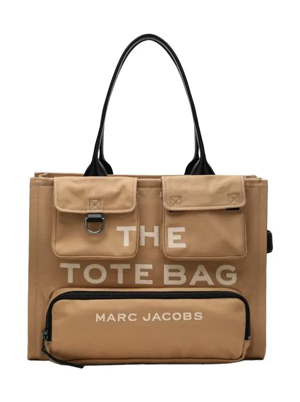 Marc Jacobs Large Cargo Canvas Tote - Beige