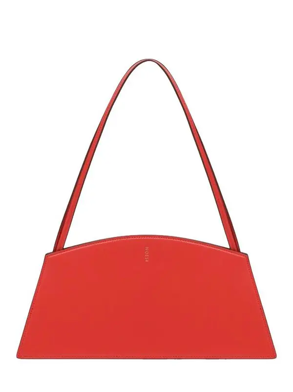 NOESI Smooth Leather Bag - Orange