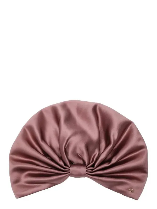Valentino Garavani Silk Foulard Turban - Pink