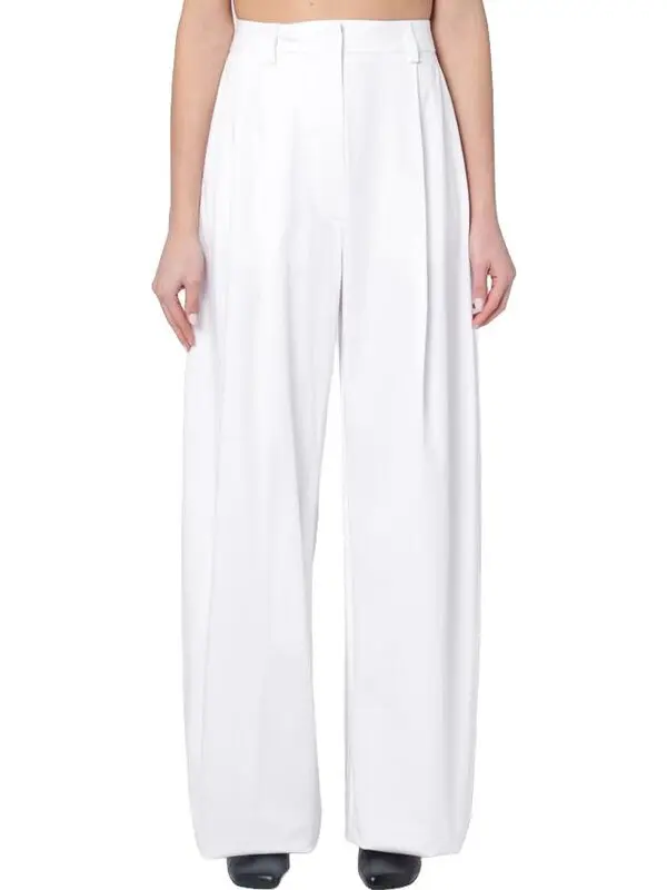 THELATEST Wide Leg Trousers - White