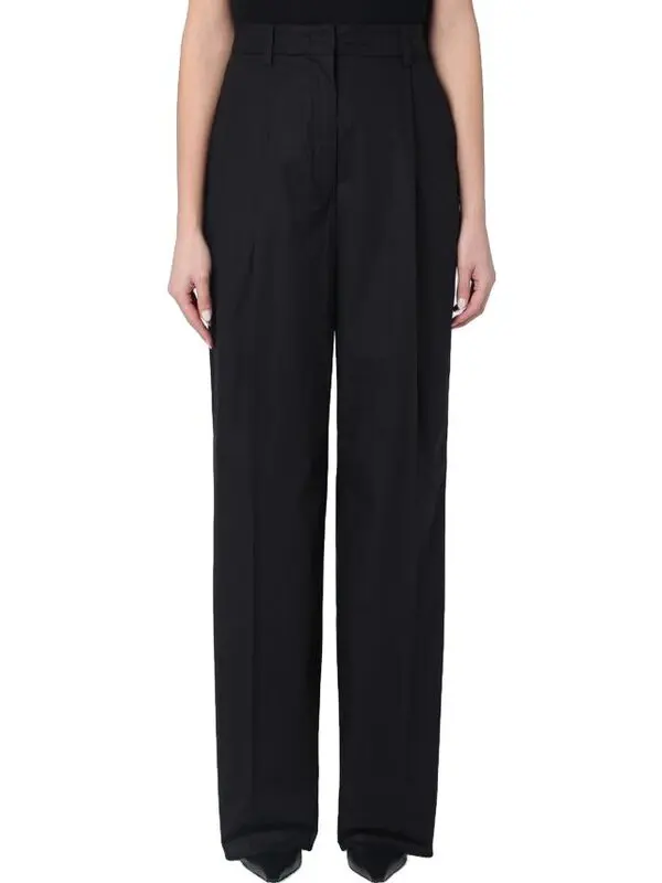 THELATEST Wide Axel Trousers - Black