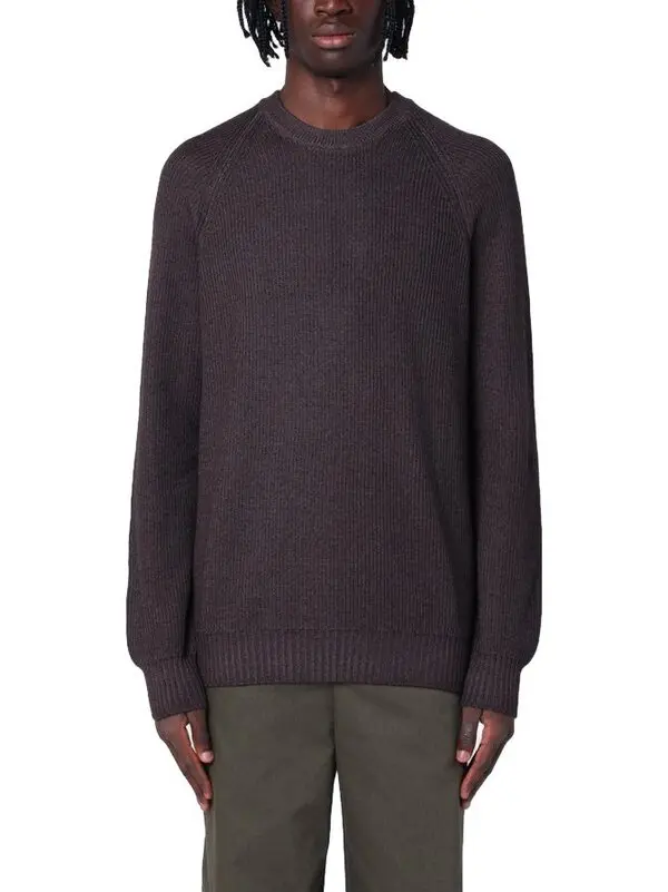 Tagliatore Virgin Wool Pullover - Brown