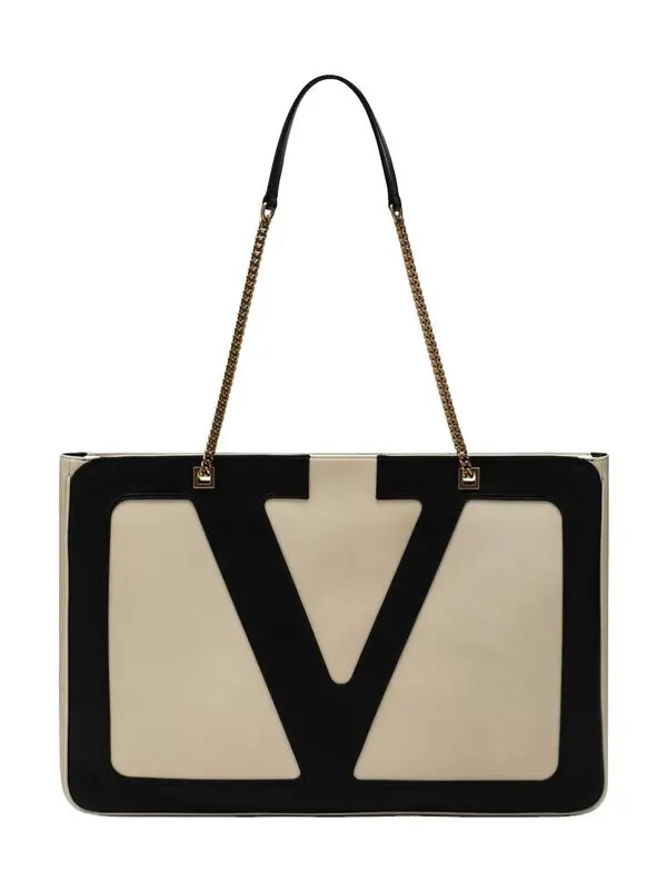Valentino Garavani Large Viva Superstar Handbag - White