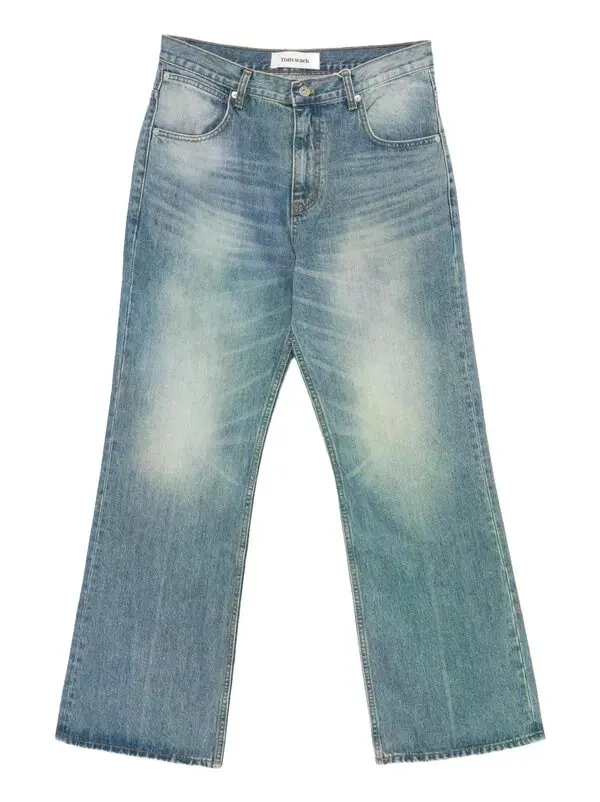 TONYWACK Wide-leg Jeans - Blue
