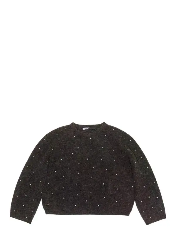 Bimba Y Lola Stud-embellished Sweater - Brown