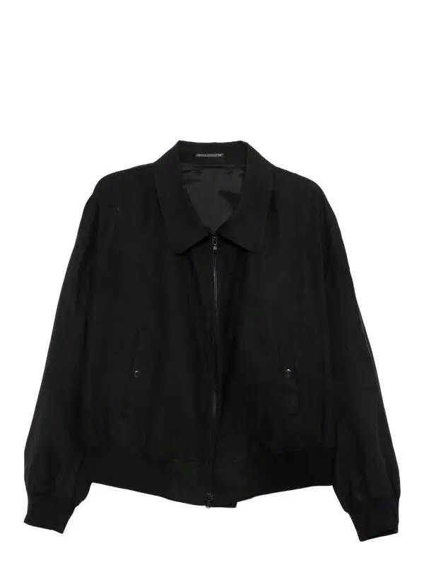 Y’s X 120% Lino Linen Jacket - Black