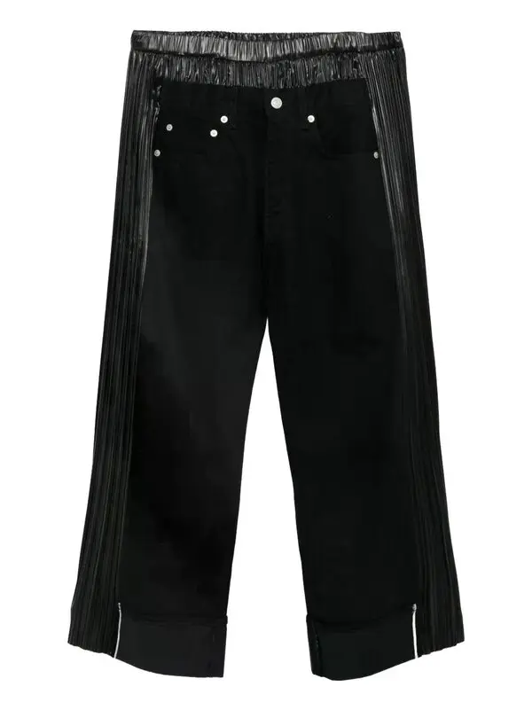 Junya Watanabe X Levi's Gathered Jeans - Black