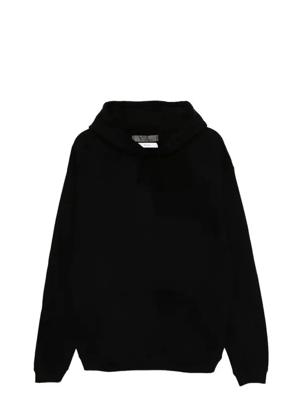 Y’s Printed Hoodie - Black