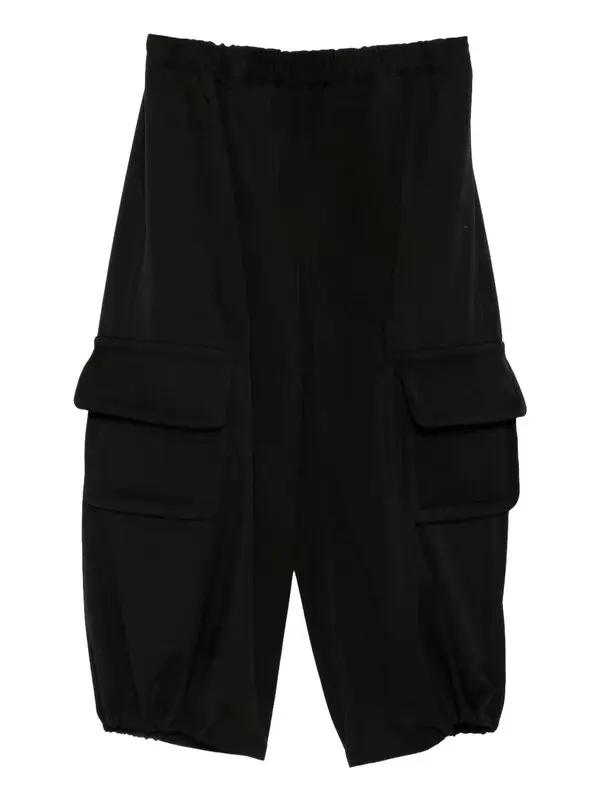 Comme Des Garçons Wool Trousers - Black