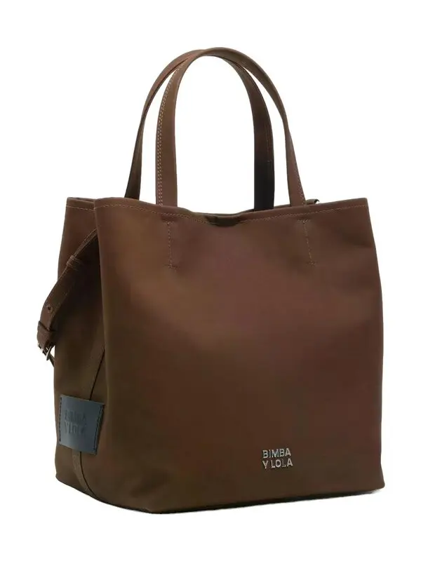 Bimba Y Lola Logo Lettering Tote Bag - Green