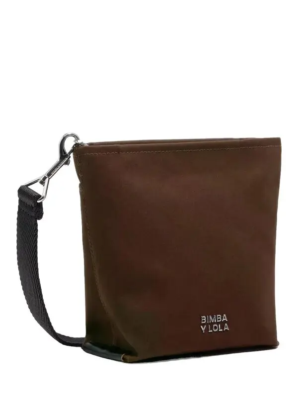 Bimba Y Lola Logo-lettering Satchel Bag - Green