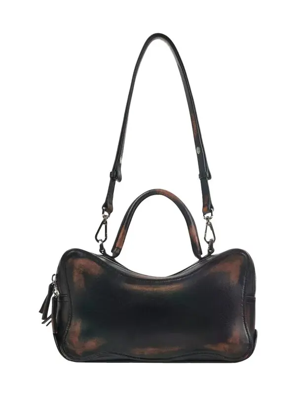 Camper Lunissi Leather Top-handle Shoulder Bag - Black