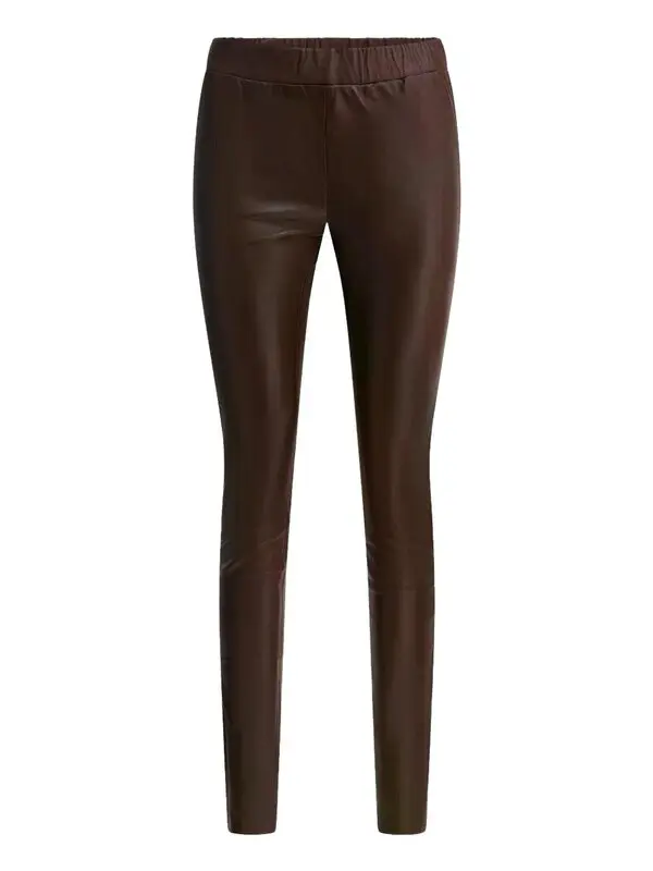 Max & Moi Elasticated-waistband Leggings - Brown