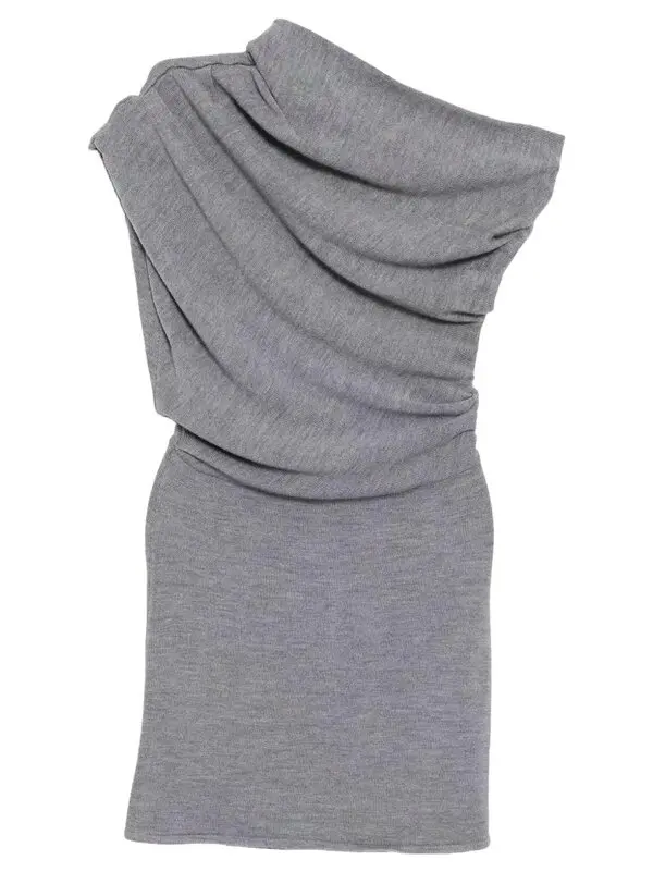 Staud Mable Mini Dress - Grey
