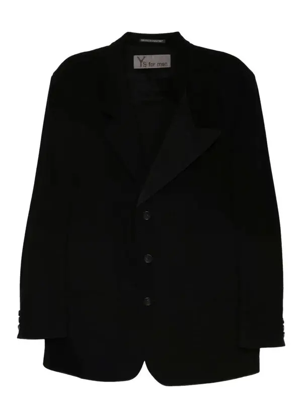 Y’s Wool Blazer - Black