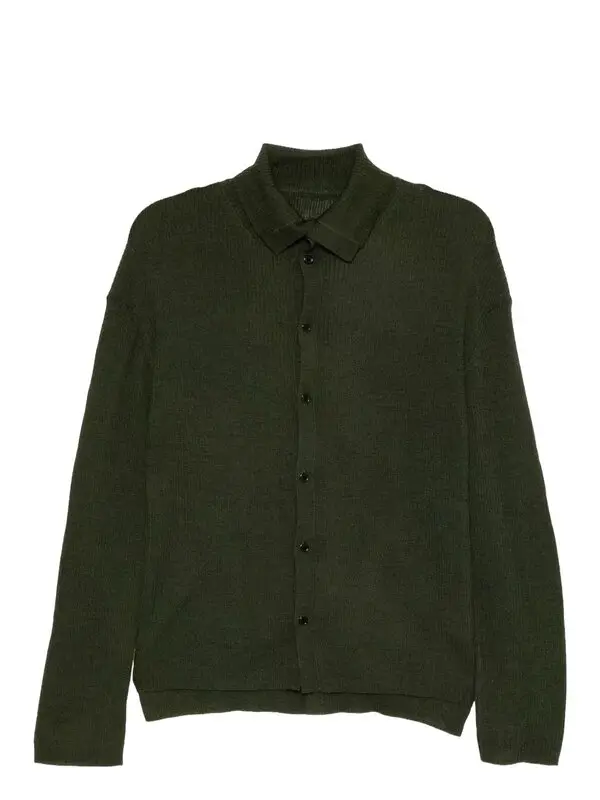 Y’s Wool Cardigan - Green