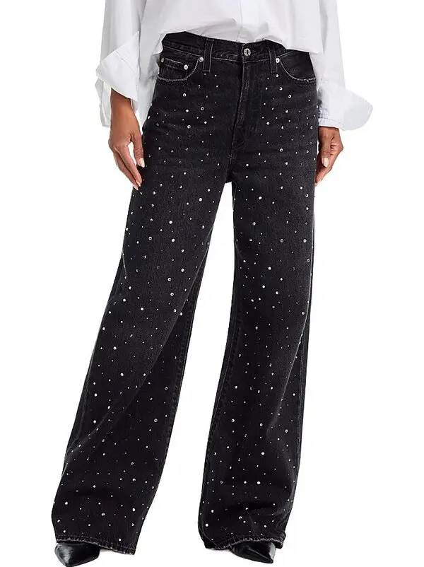 LEVI'S Ribcage High Rise Wide Leg Jeans - Dazzle Me