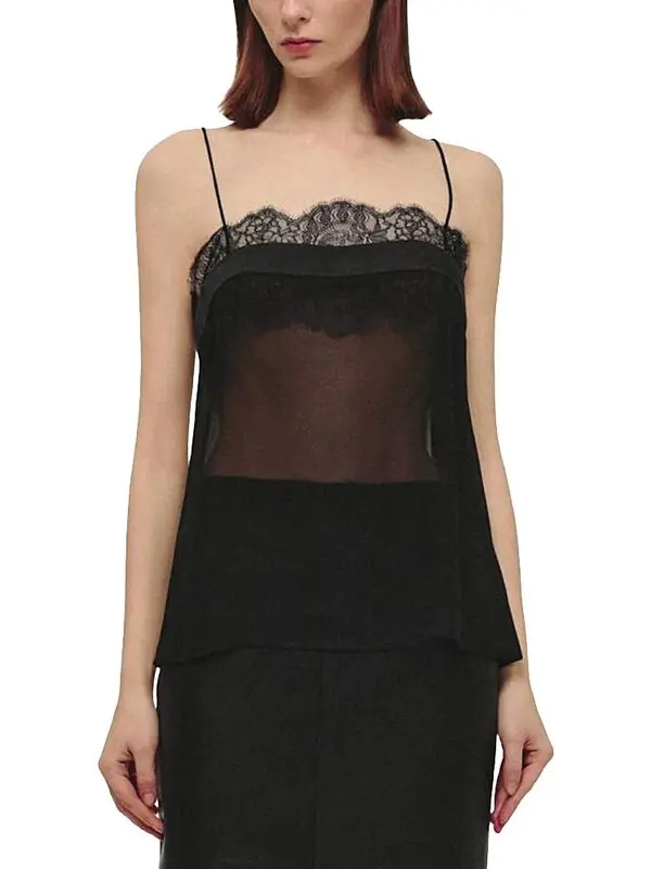 ELODIE THE LABEL Remy Top - Black
