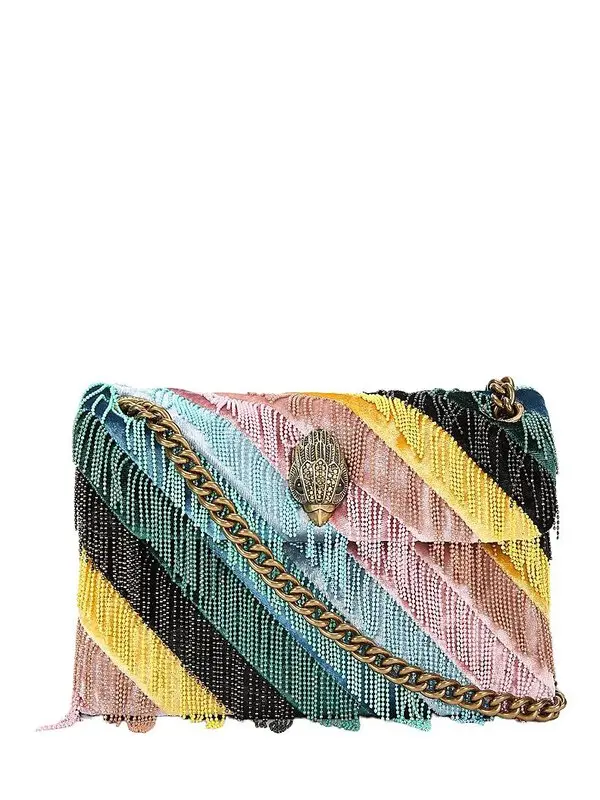 Kurt Geiger Mini Kensington Fringe Crossbody - Open Miscellaneous