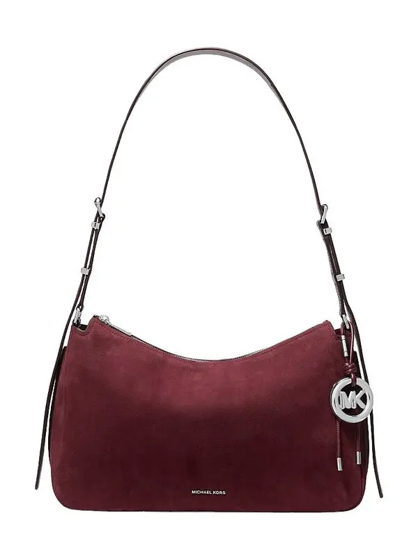 Michael Kors Nolita Medium Top Zip Convertible Shoulder Bag - Oxblood