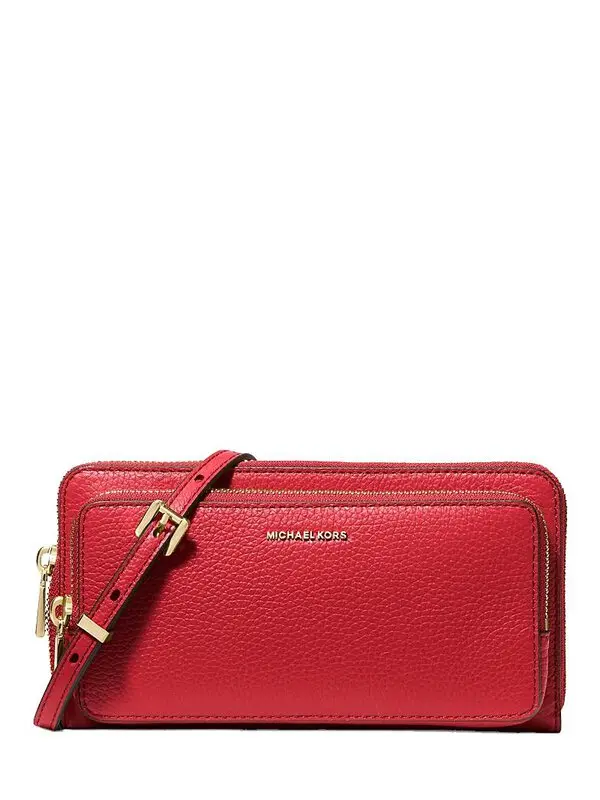 Michael Kors Jet Set Large Continental Crossbody - Crimson