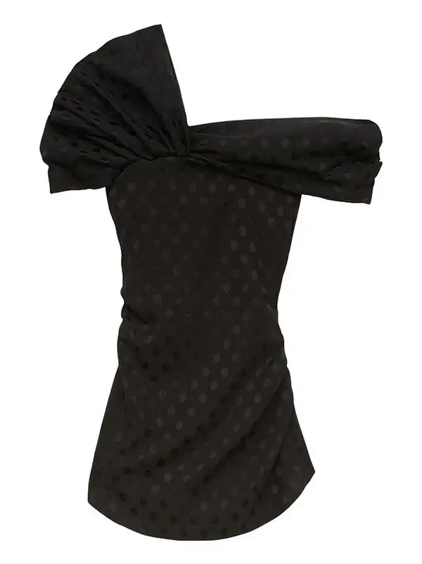 Isabel Marant Esen Polka Dot Top - Black