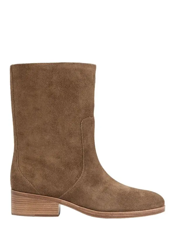 3.1 Phillip Lim Lucien Suede Ankle Boots - Light Brown