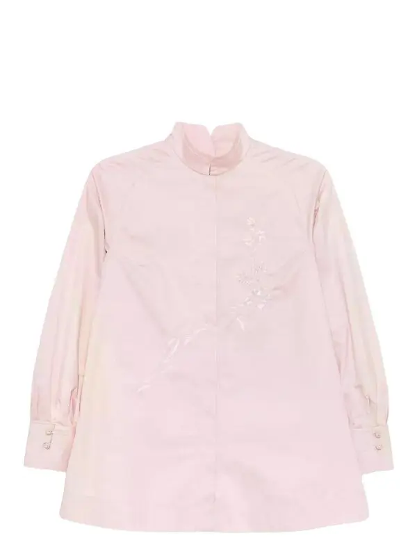 Shiatzy Chen Embroidered Button-up Shirt - Pink