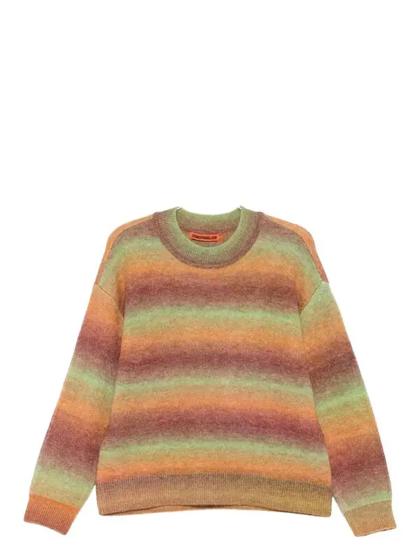 SIMONMILLER Calder Striped Jumper - Orange