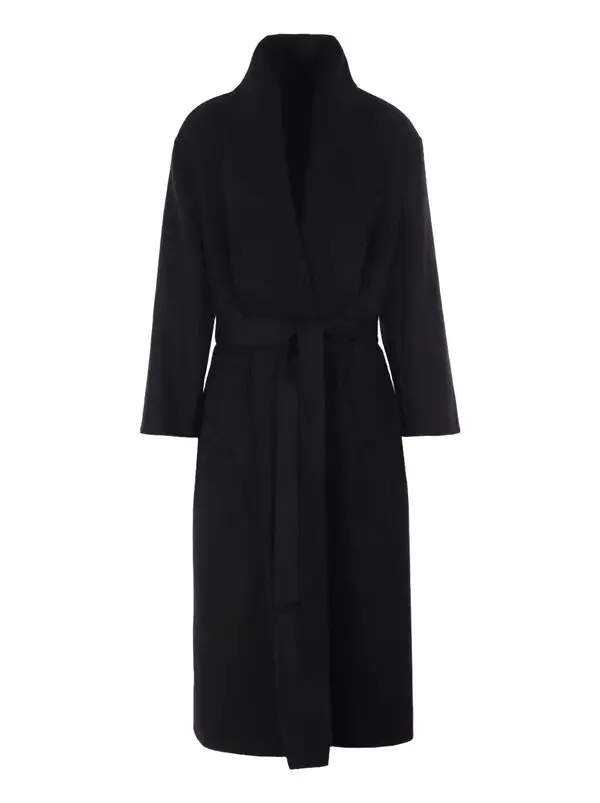 TOM FORD Belted Coat - Black