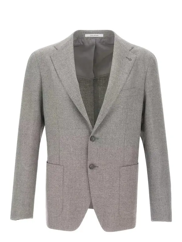 Tagliatore Buttoned Blazer - Grey