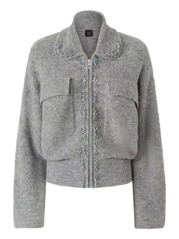Pinko Embellished Jacket - Grey